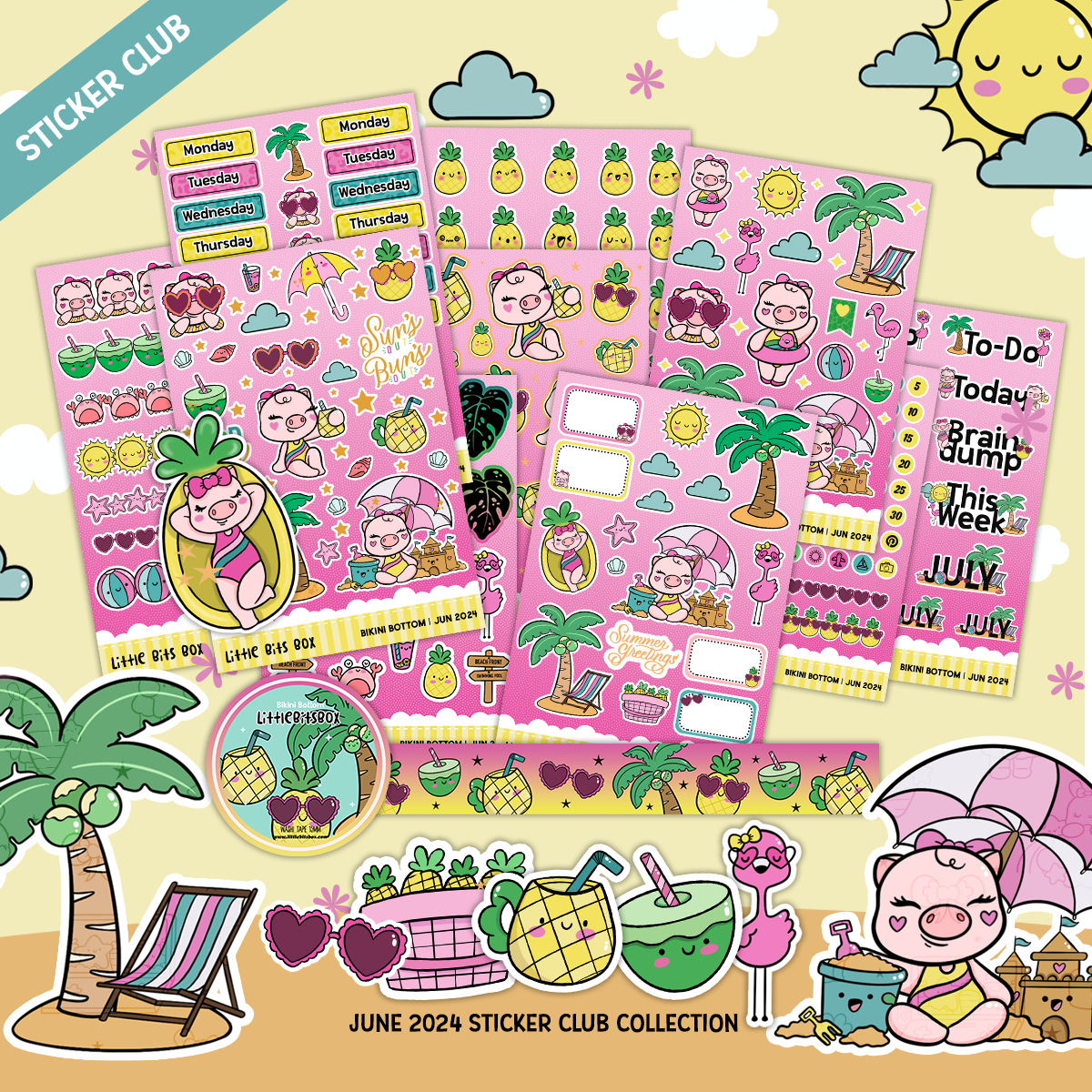 Sticker Club | LITTLE BITS BOX